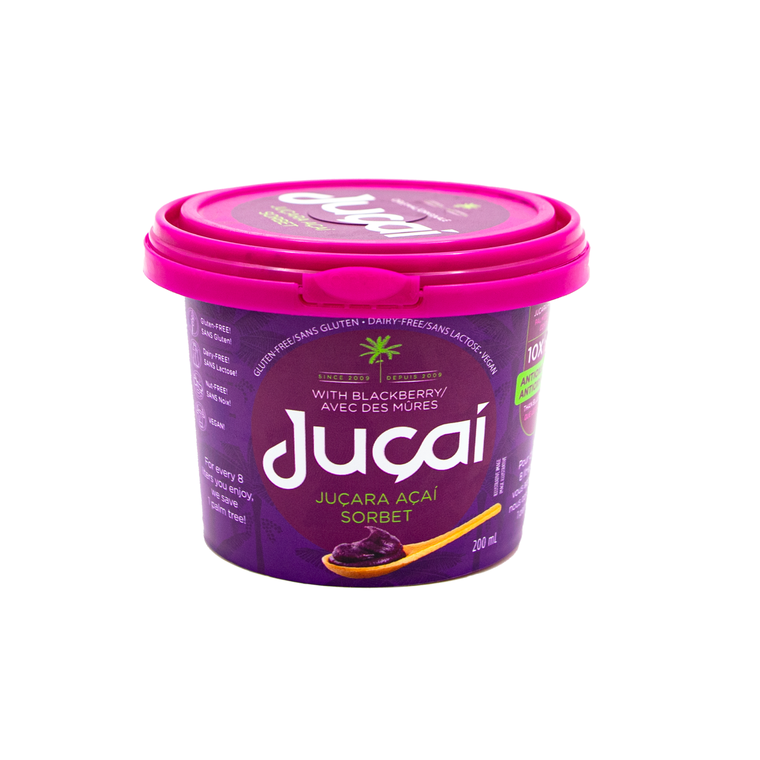 Acceuil - Juçaí Jucara Acai Sorbet